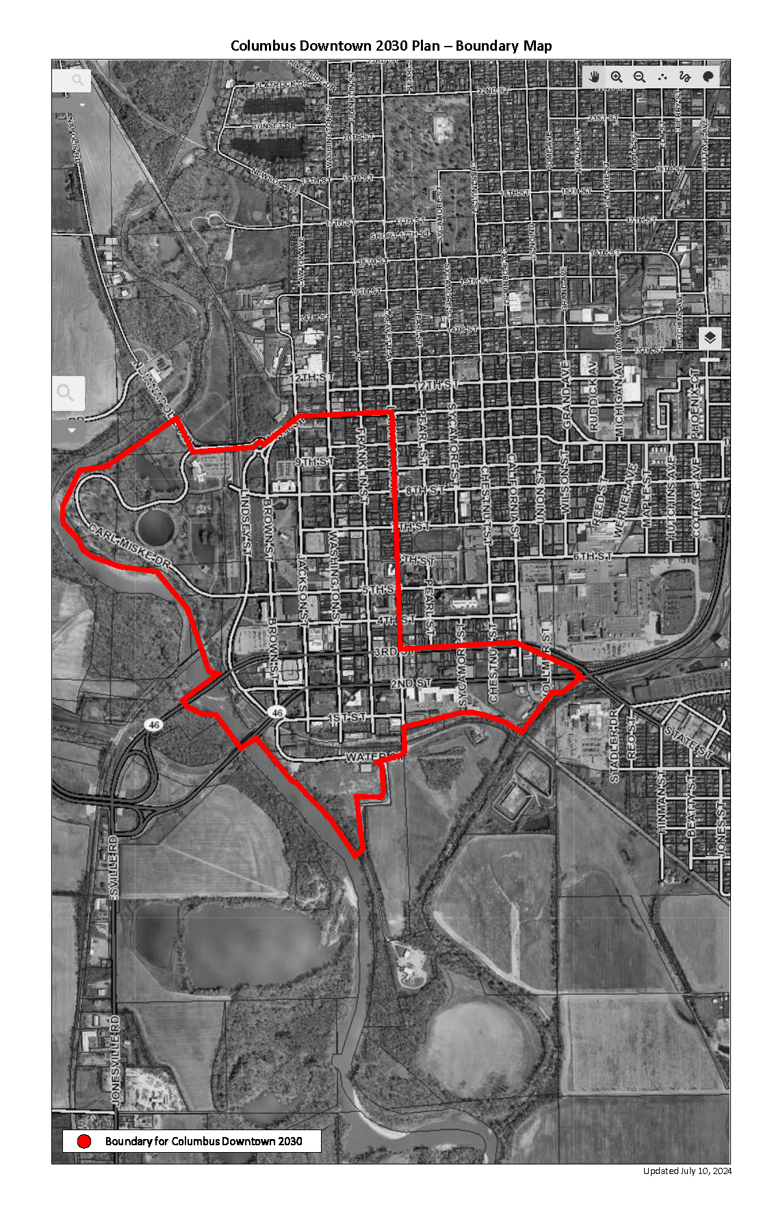 Columbus Downtown 2030 Plan – Redevelopment