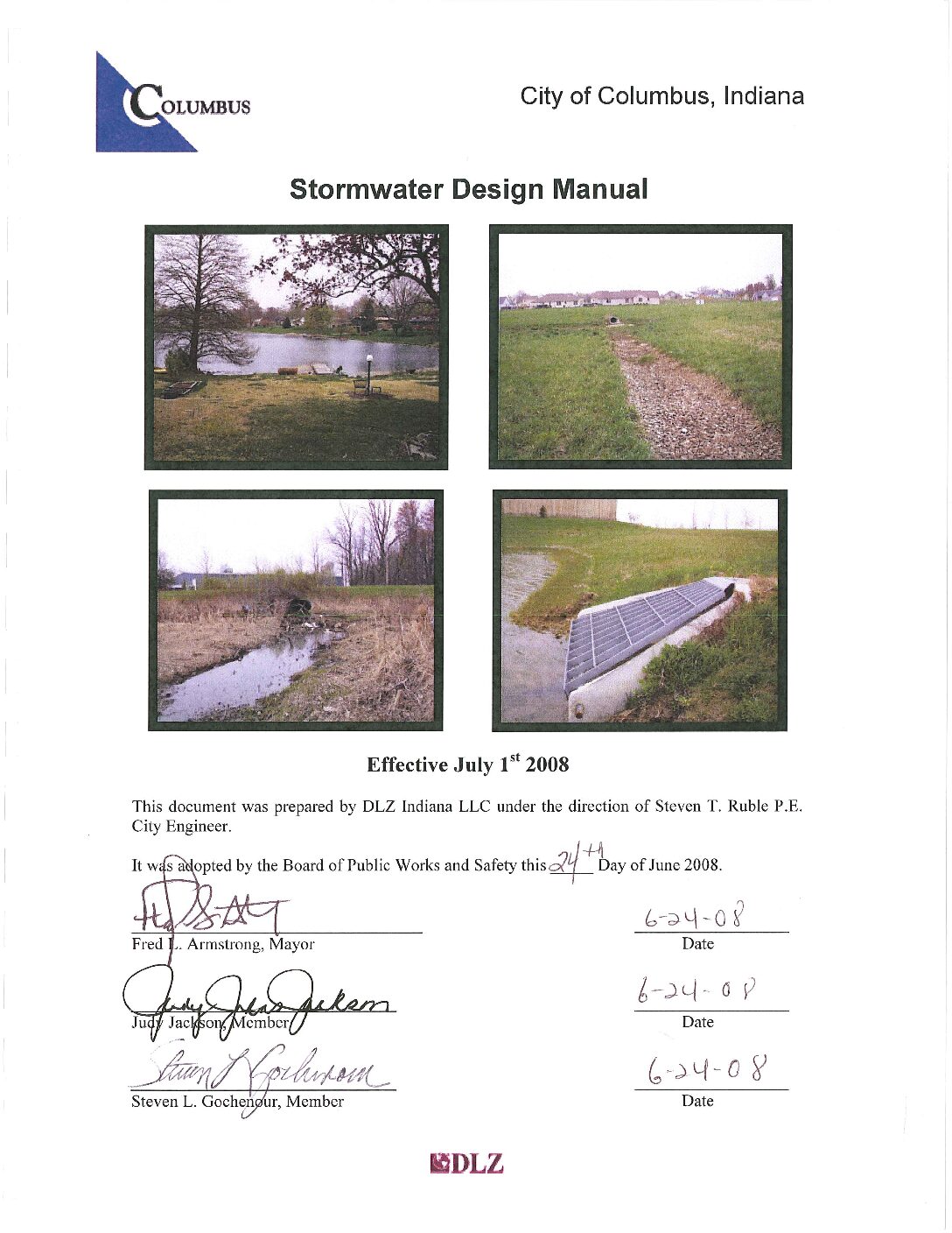2008_Columbus_Stormwater_Design_Manual – City of Columbus, Indiana